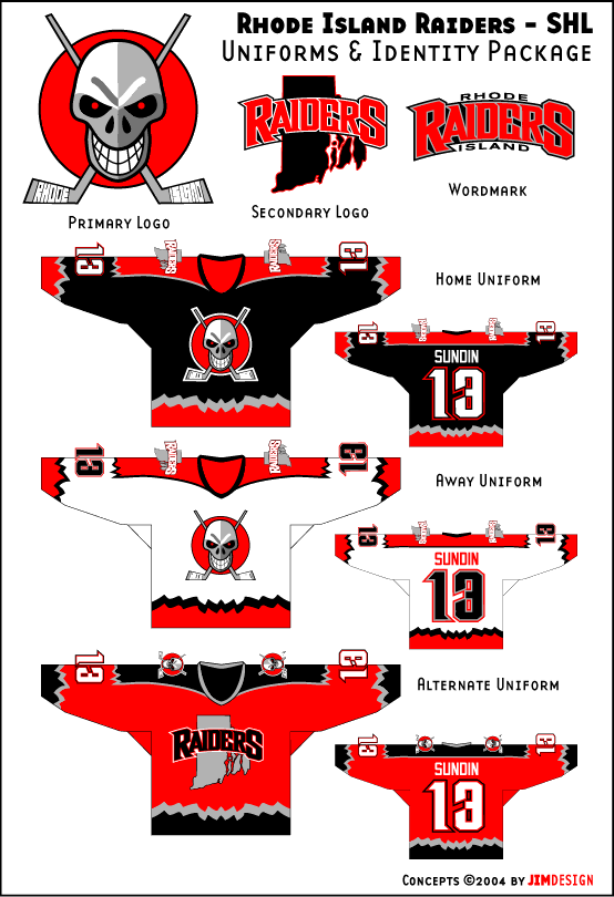 Rhode Island Raiders Logo & Unis - Sports Logo News - Chris Creamer's ...